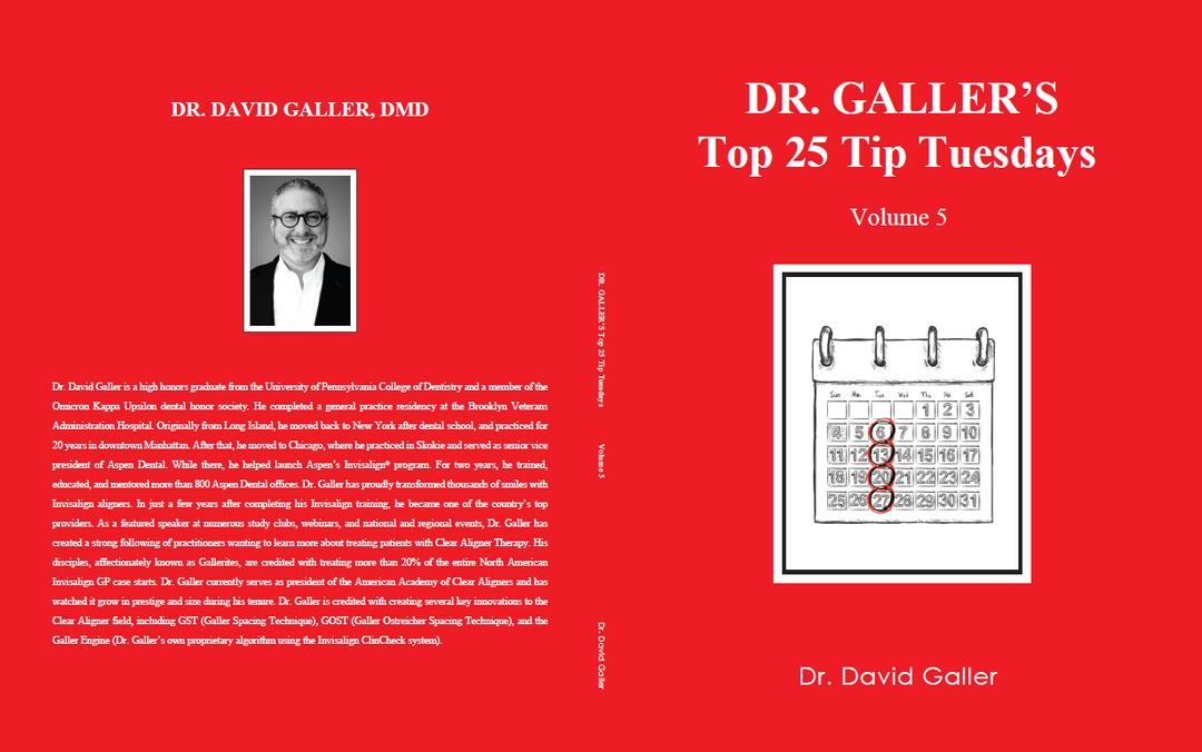 Top 25 Tip Tuesdays by Dr David Galler - Volume 5 – EOCA